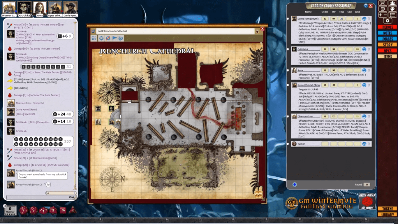 Carrion Crown Session 42 - Entering The Abbey At Renchurch - GM Wintermute