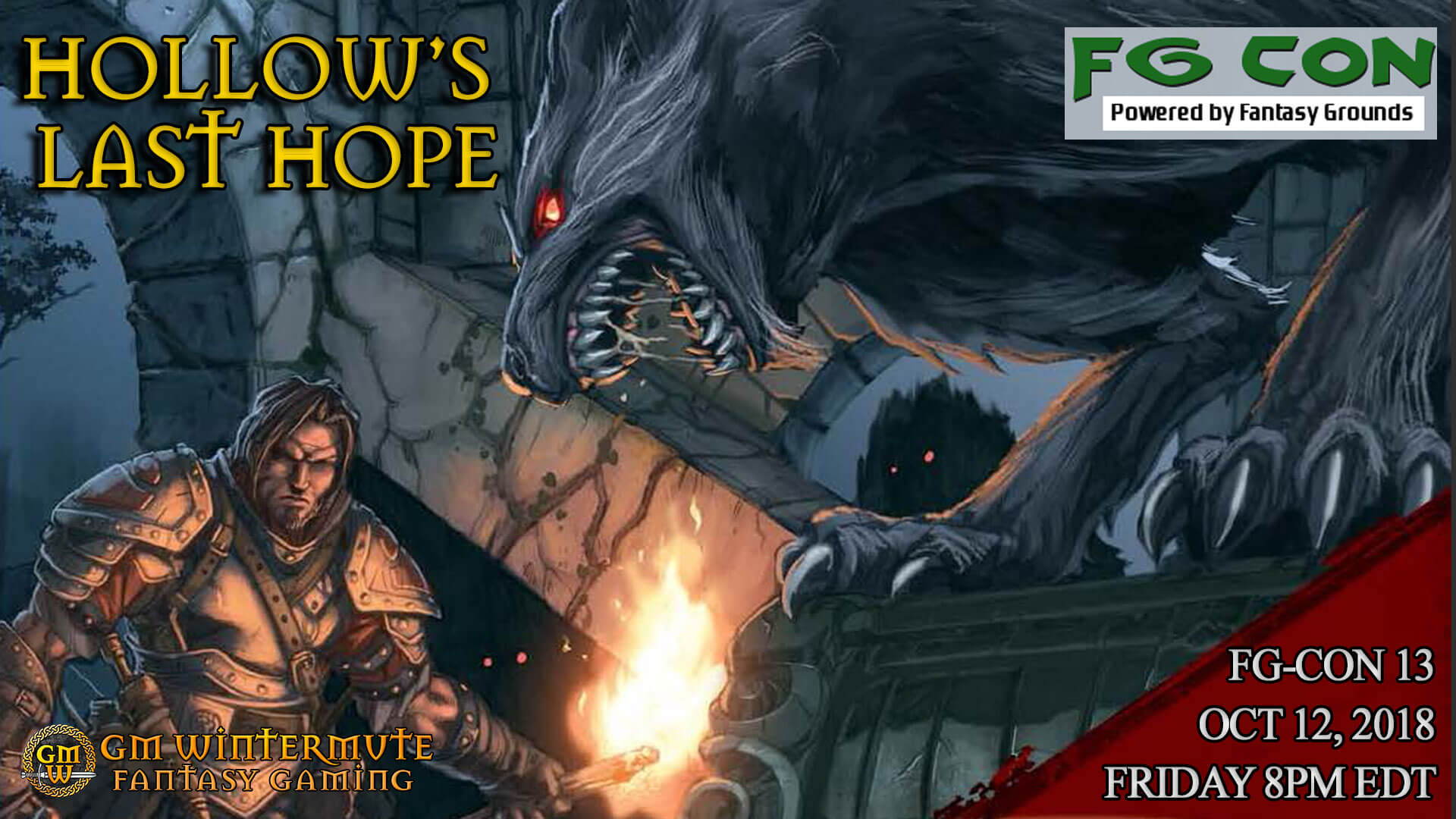 FG-Con 13 Hollows Last Hope Game Promo - GM Wintermute