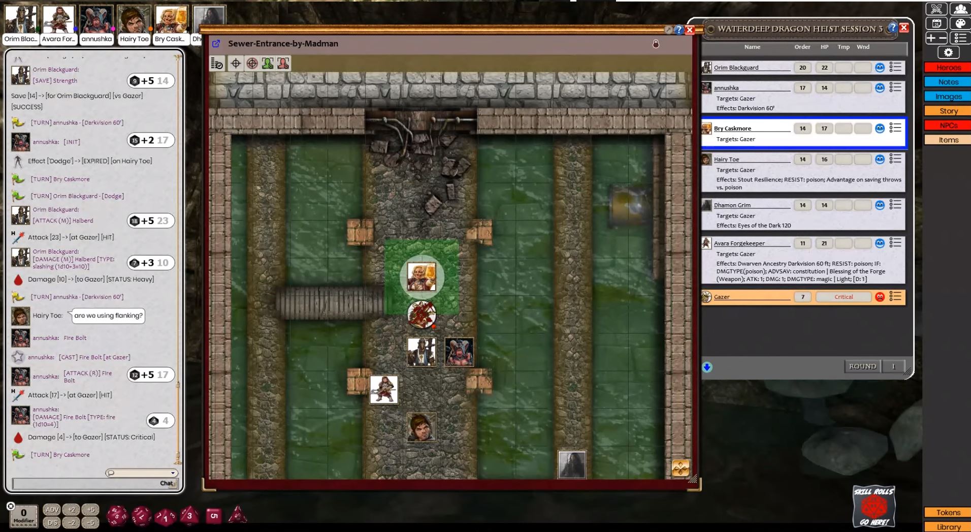 Waterdeep Dragon Heist Session 3 - Xanathar Guild Hideout - GM Wintermute
