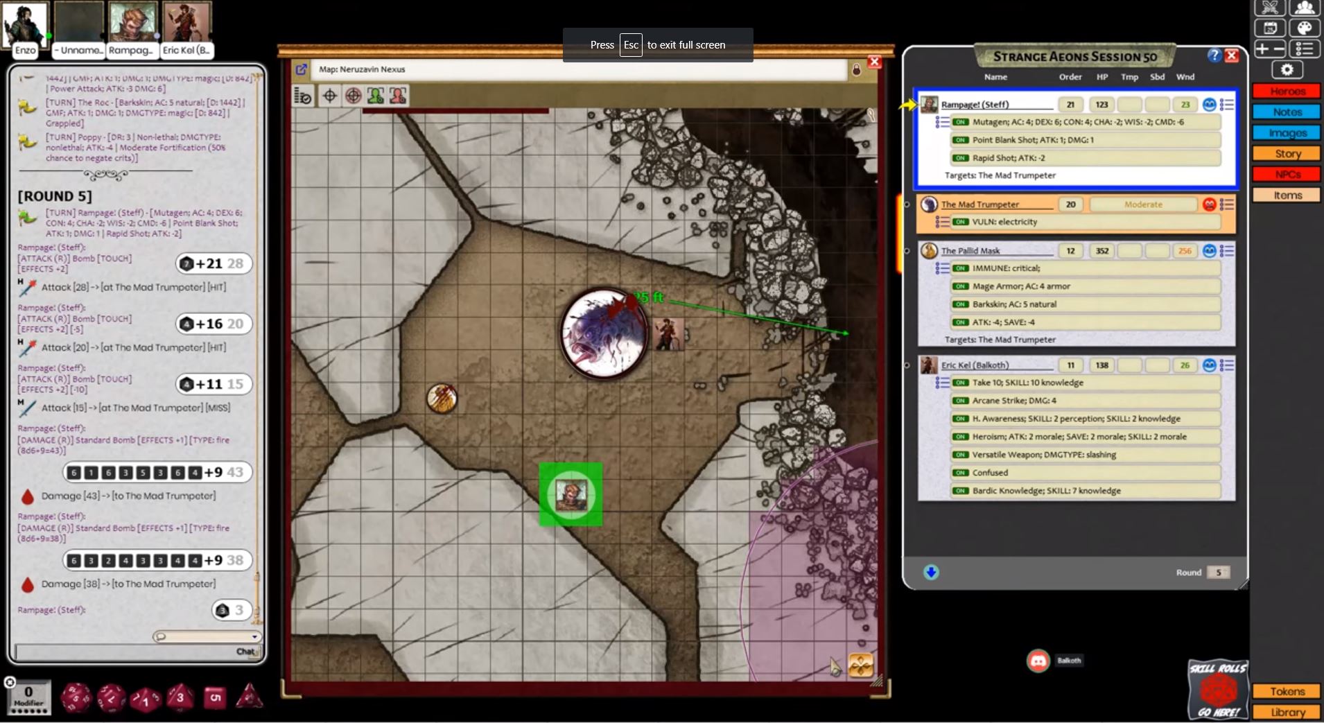 Strange Aeons Session 50 - GM Wintermute