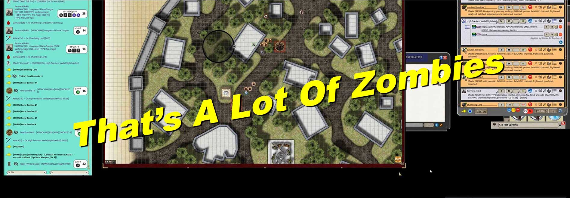 Feathered Friends Waterdeep Session 4 - That's A Lot Of Zombies - GM ...