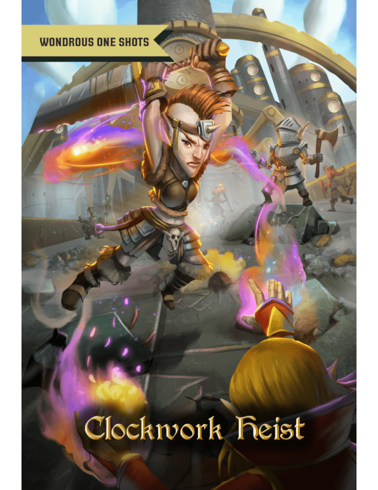 Clockwork Heist Saturday - GM Wintermute