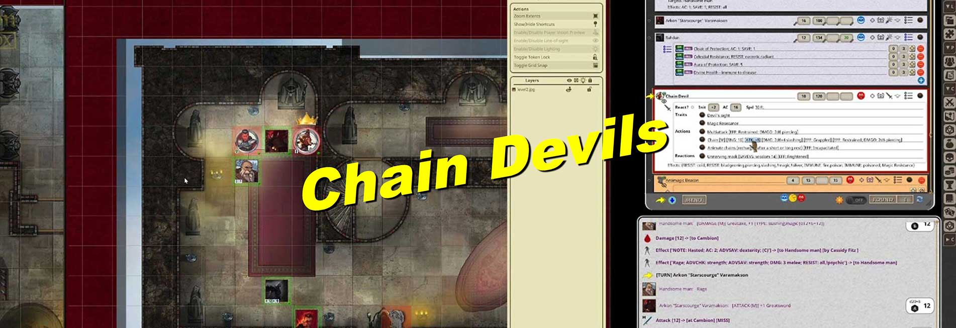 Reclaimation Of The Sky Tower Session 2 - Chain Devils - GM Wintermute