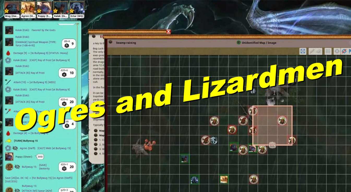 Hoard Of The Dragon Queen Session 9 - Ogres And Lizardmen - GM Wintermute