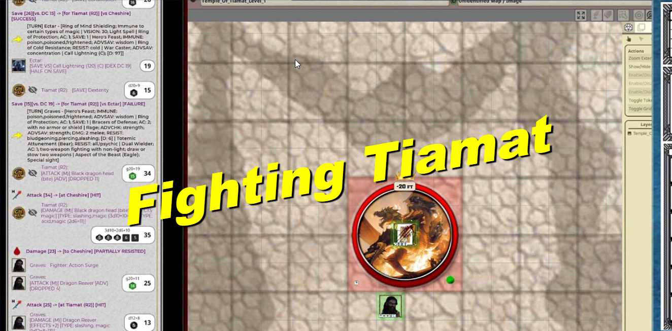 Rise Of Tiamat Session 16 - Fighting Tiamat - GM Wintermute