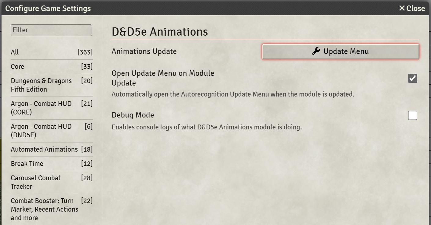 D&D 5E Animations - GM Wintermute